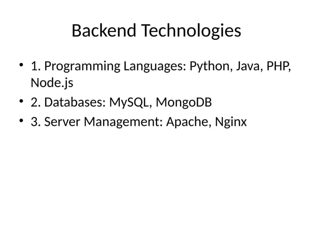 Web_Development_Presentation.pptx for bca | PPTX