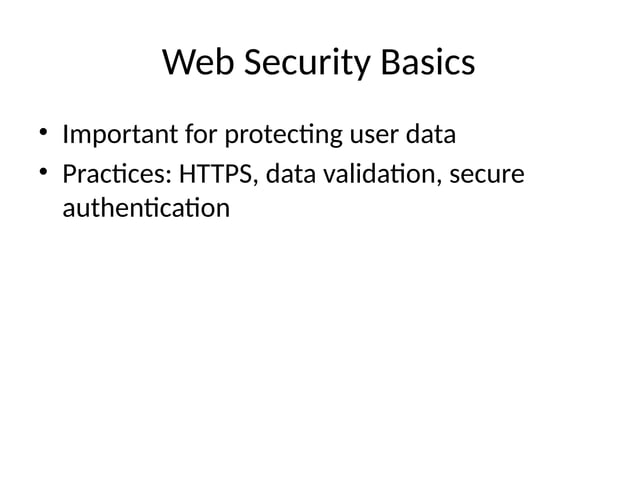 Web_Development_Presentation.power point presentations | PPT