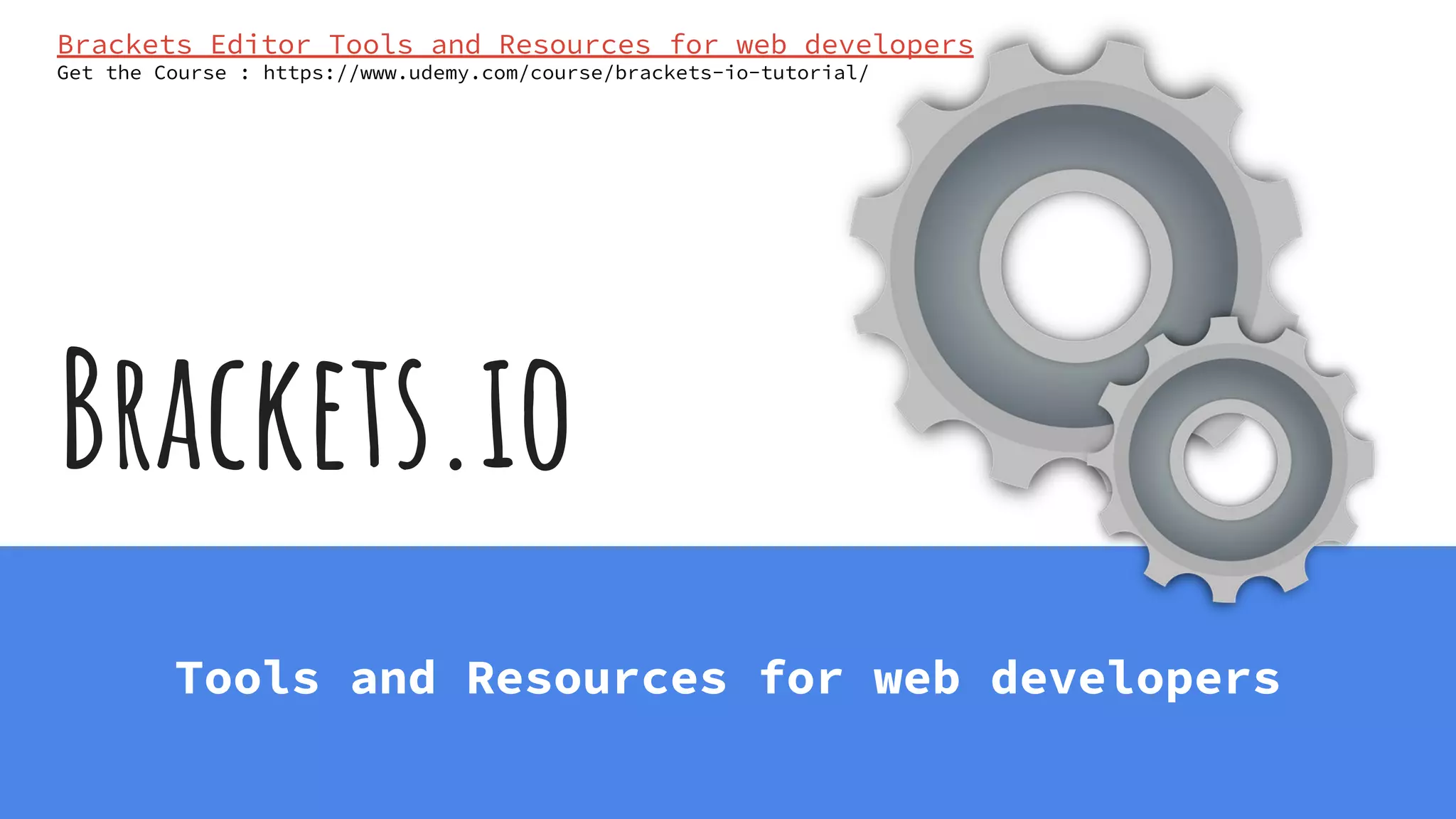 Web development resources brackets | PPT