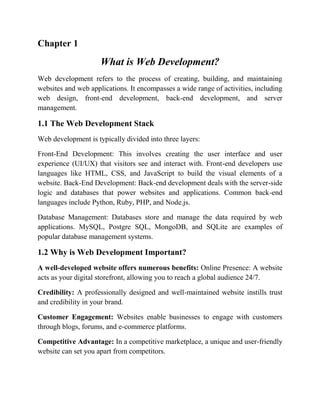 Web Development Services | PDF