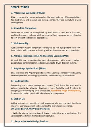 Web Development’s Future: 15 Technologies You Should Be Aware Of | PDF | Web Development | Internet