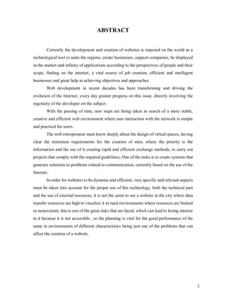 Web development system project report.pdf