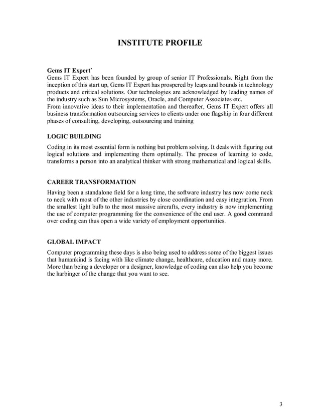 Web development system project report.pdf