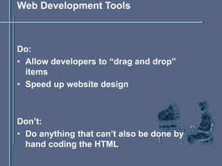 WebDevelopmentTools.ppt