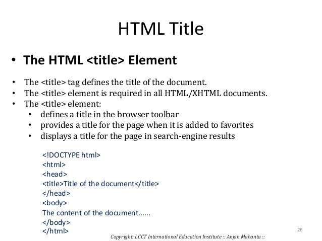 Web development using html 5