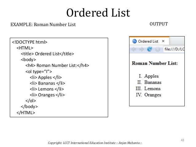 Development Using Html 5 Development Using Html 5