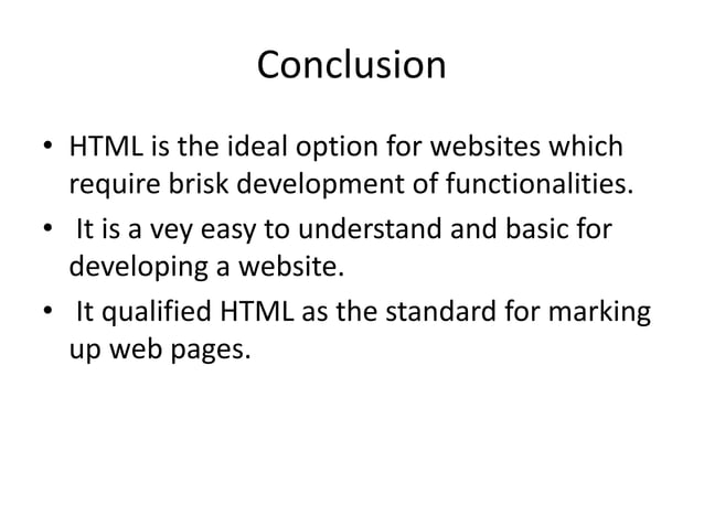 Web development using html and wordpress | PPTX