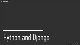 Python Web Development Tutorial | Web Development Using Django ...