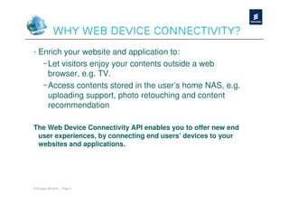 Web Device Connectivity on Ericsson Labs | PDF | Internet | Computing
