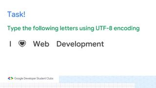 Web Dev Session 1.pptx | Web Design and HTML | Internet
