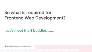 Web Dev Session 1.pptx | Web Design and HTML | Internet
