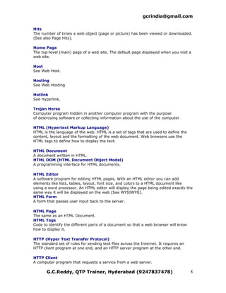 Web Dictionary | PDF