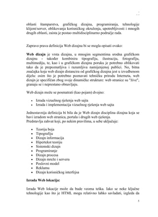 Web dizajn 2003 done | DOC