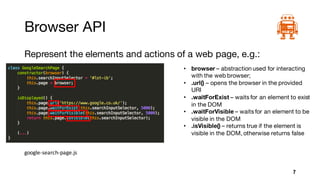 Webdriver io presentation | PDF