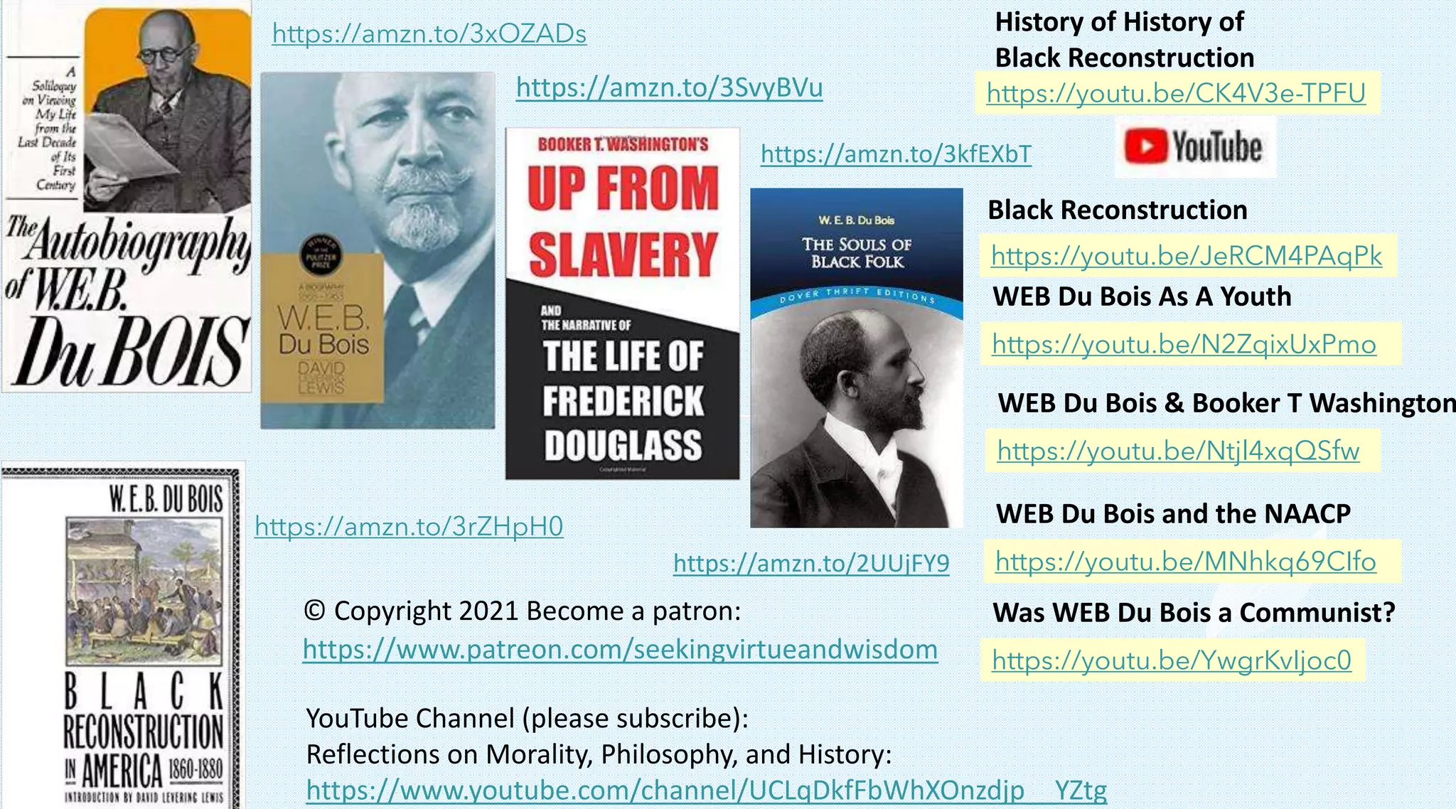 History of History of WEB Dubois’ Black Reconstruction, Challenging ...
