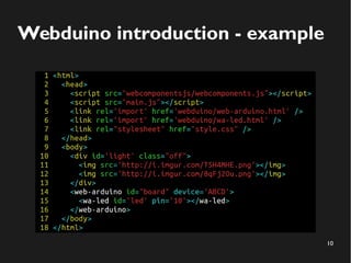 Webduino introduction | PPT