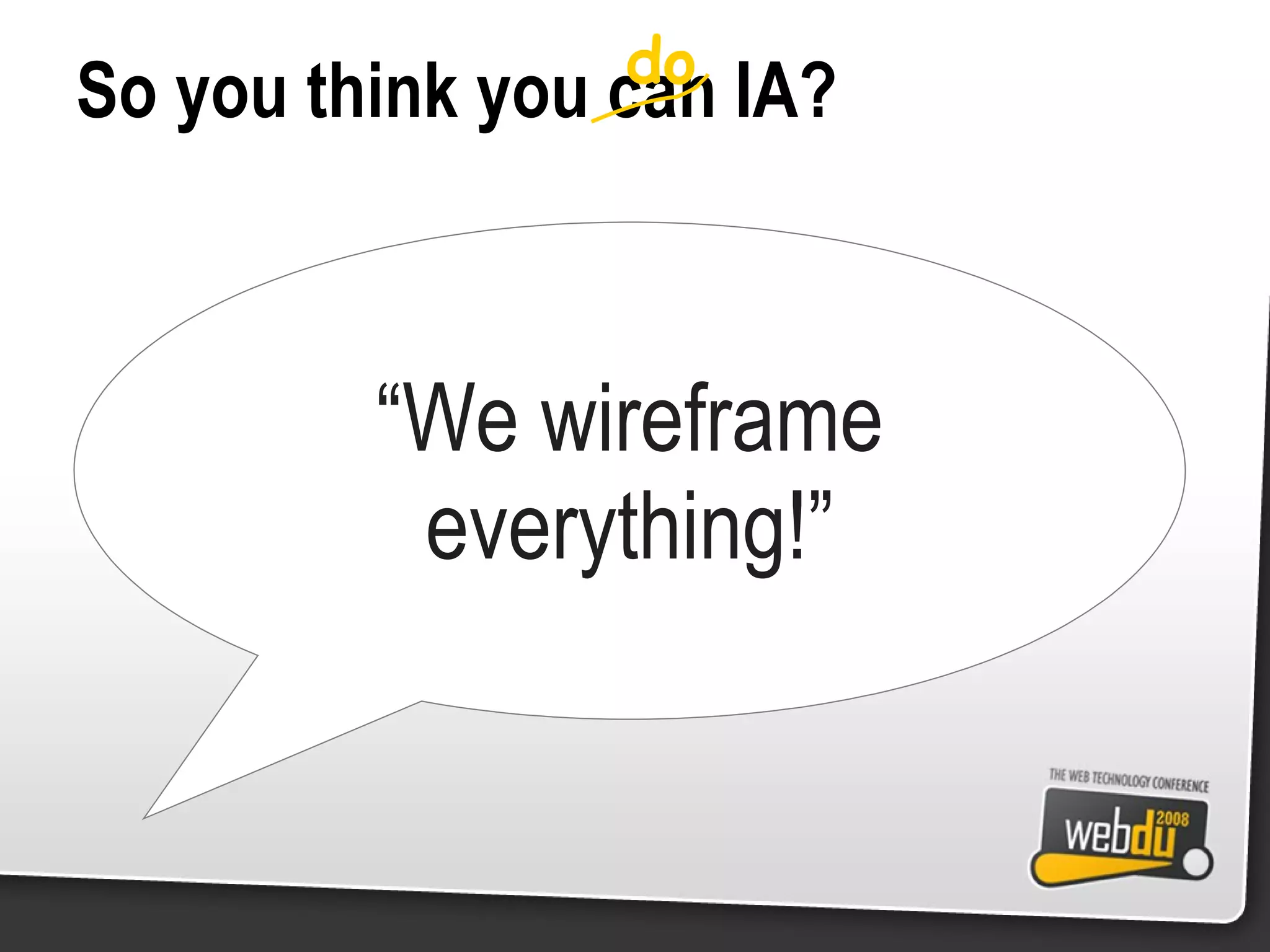 Demystifying Information Architecture | PPT | Web Development | Internet