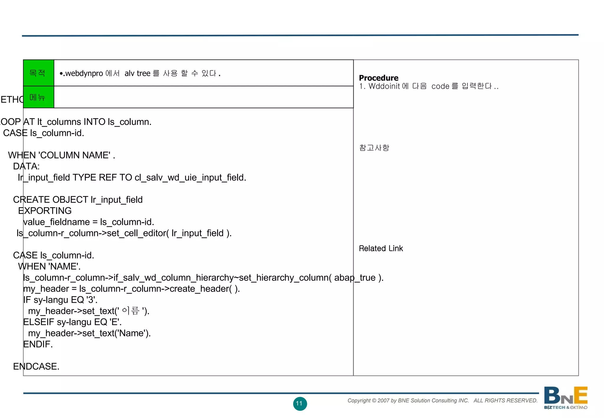 webdynpro Alv Tree | PPT