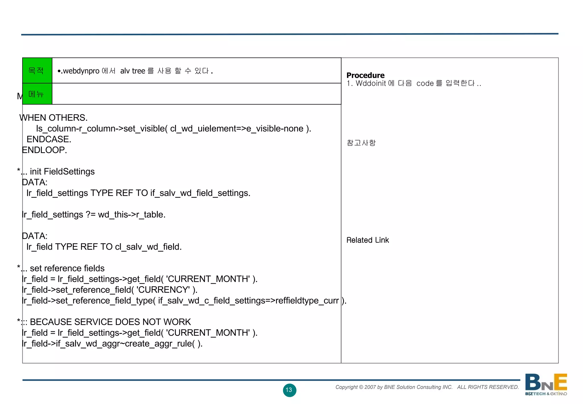 webdynpro Alv Tree | PPT