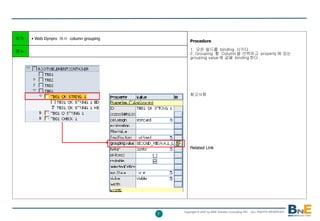 webdynpro Column Grouping | PPT