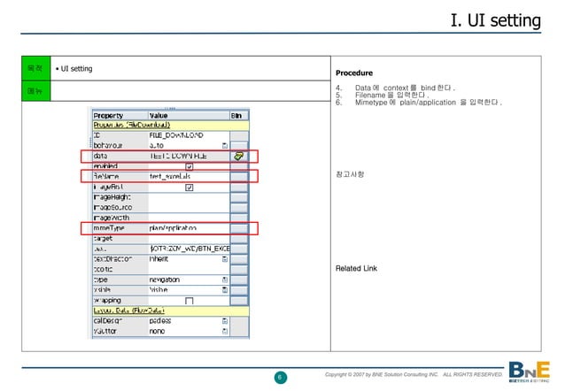 webdynpro에서 excel export by html | PPT | Web Design and HTML | Internet
