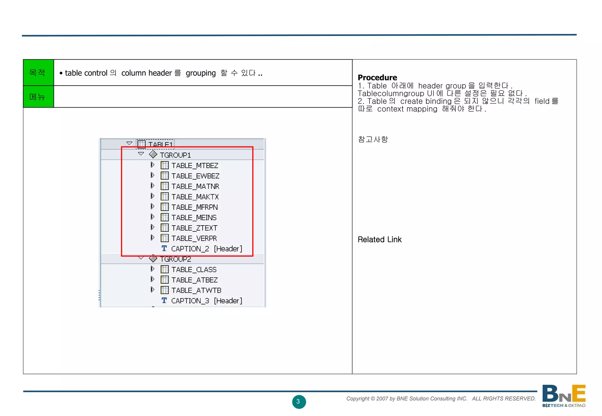 webdynpro table Column Header Group | PPT