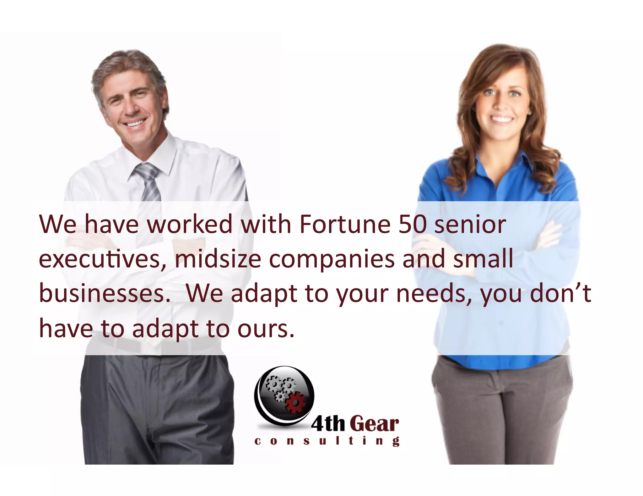 4th Gear Consulting - What We Believe | PPT