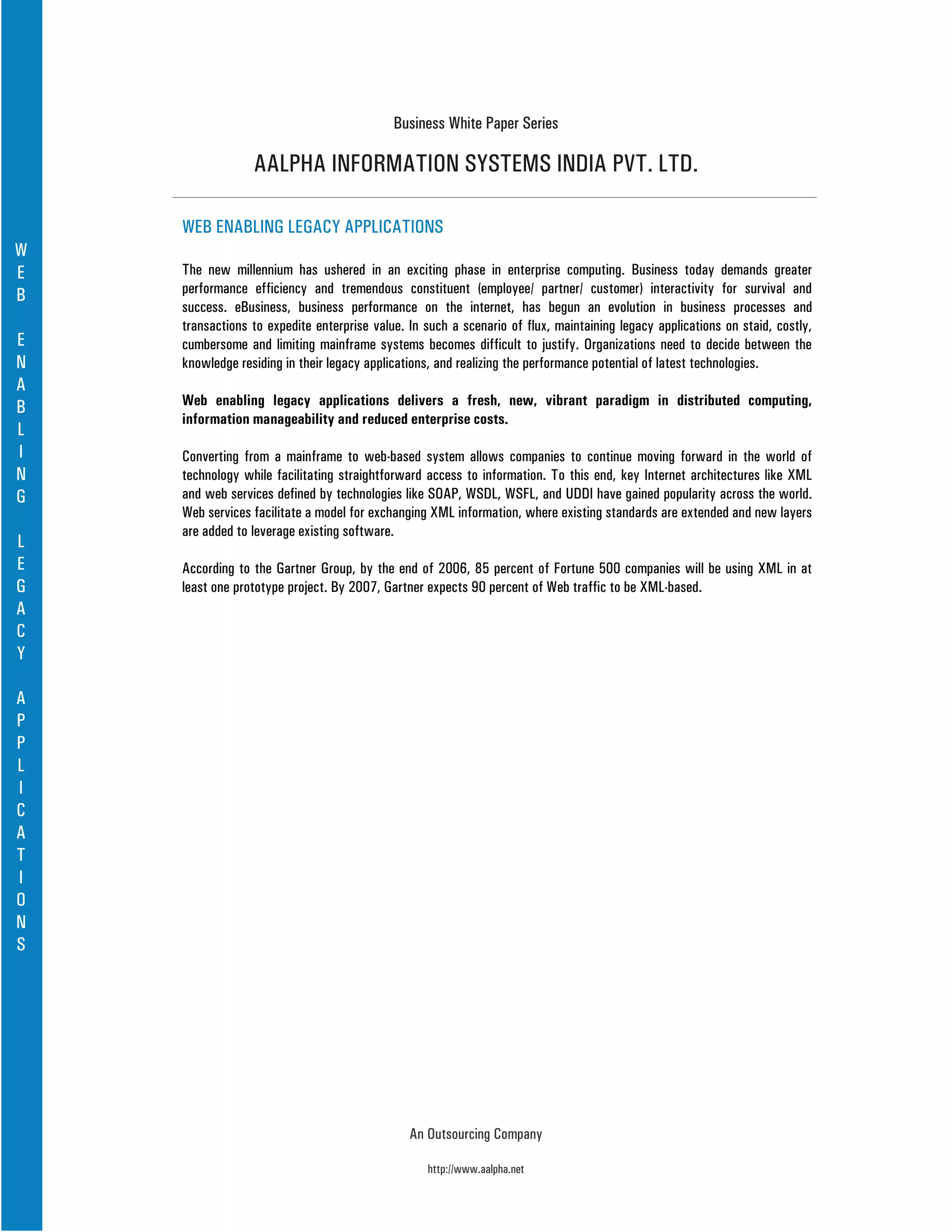 Web Enabling Legacy Applications | PDF