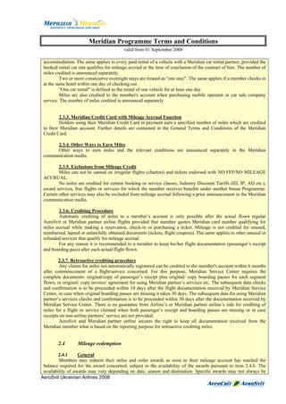 Meridian Terms and Conditions | PDF