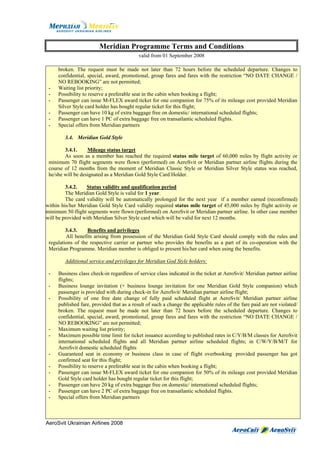 Meridian Terms and Conditions | PDF