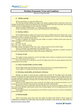 Meridian Terms and Conditions | PDF