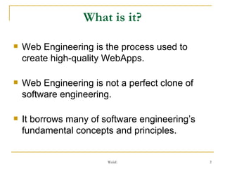 Web Engineering | PPT