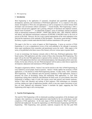 Web engineering | PDF