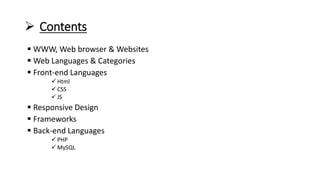 Web Engineering | PPT