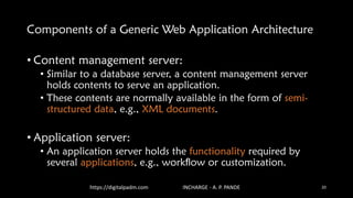 Web engineering- Web Application Architecture | PDF