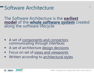 Web Engineering L6: Software Architecture for the Web (6/8) | PPT