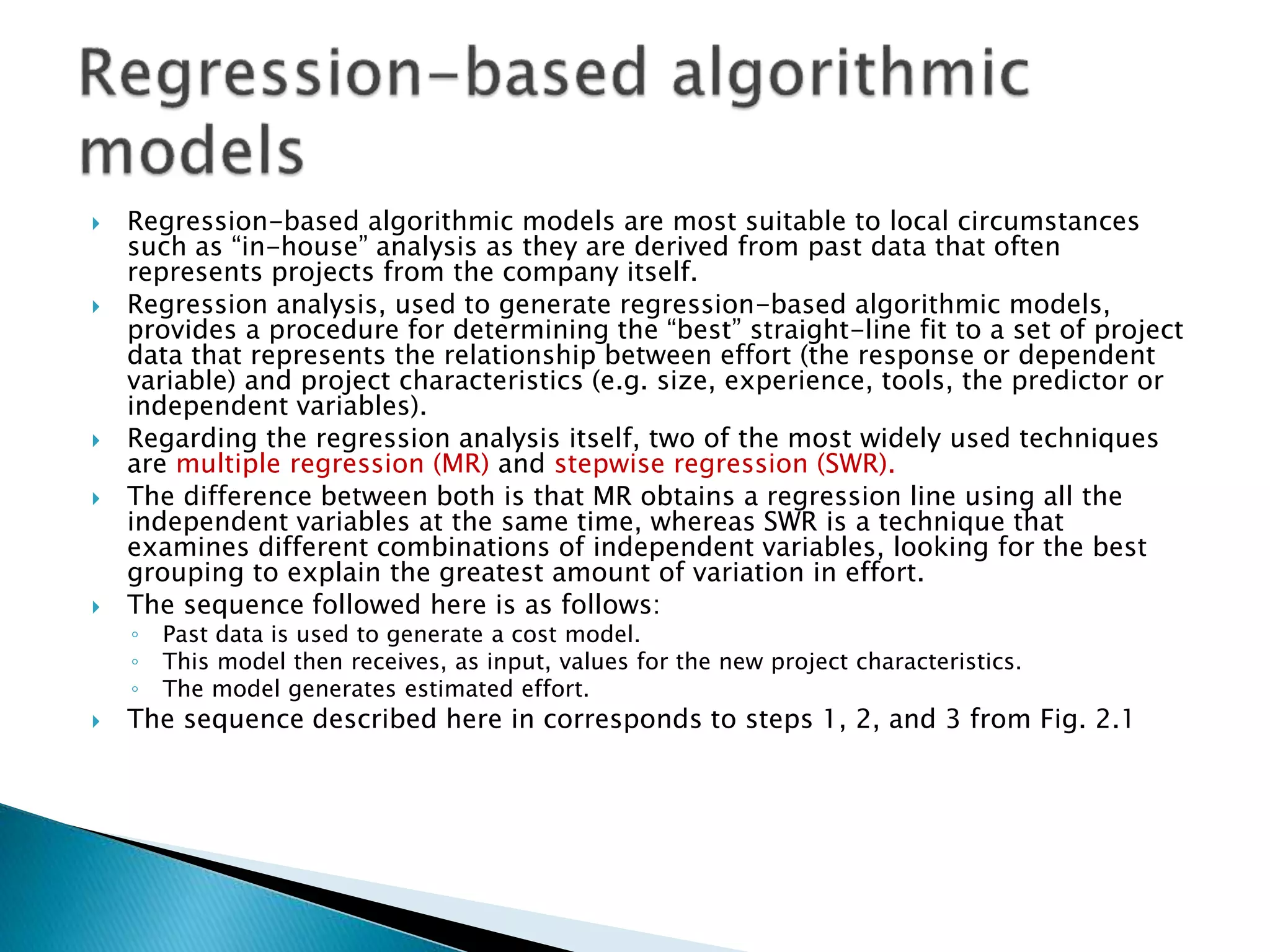 Web Engineering Web Effort Estimation Ppt