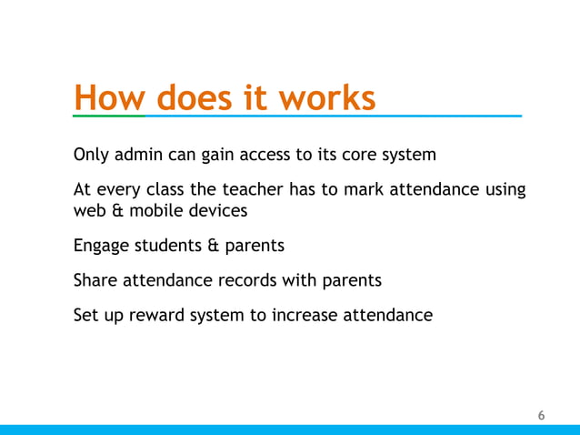 Student Attendance System | PPTX | Computing | Technology & Computing