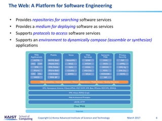 KAIST Web Engineering Lab Introduction (2017 ver.) | PPTX