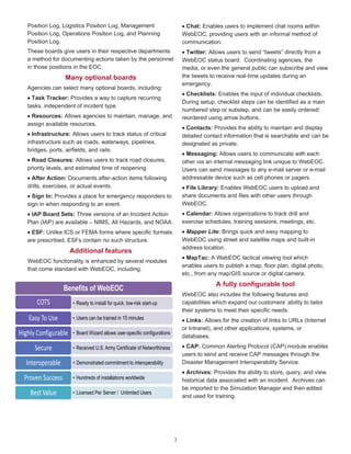 Web eoc 7 professional | PDF