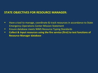 Webeoc resource manager | PPT