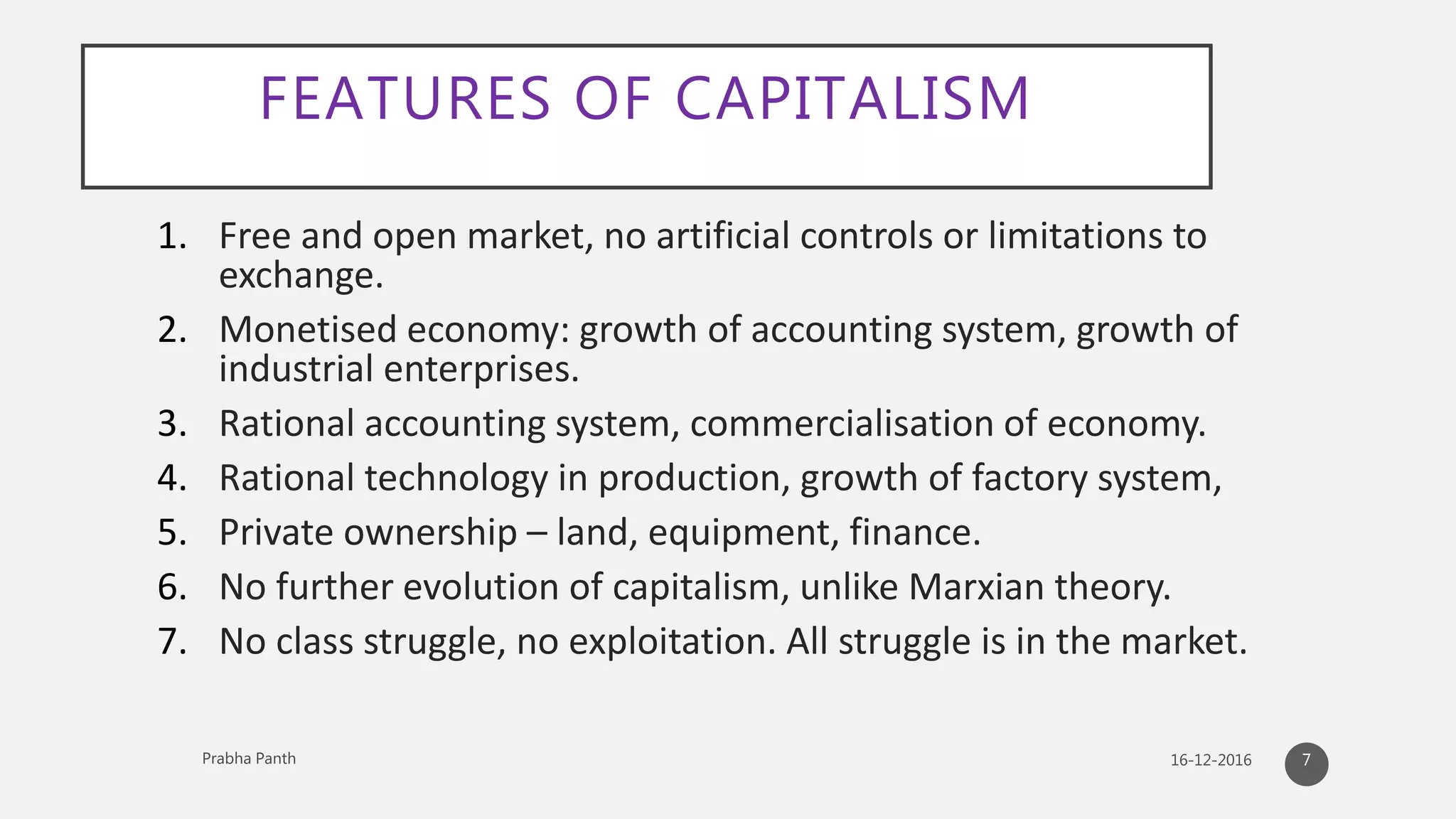 Weber and the spirit of capitalism | PPSX