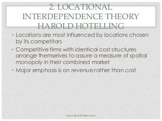 Locational Interdependence Example