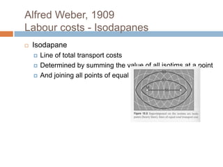 Weber least cost location theory | PPTX