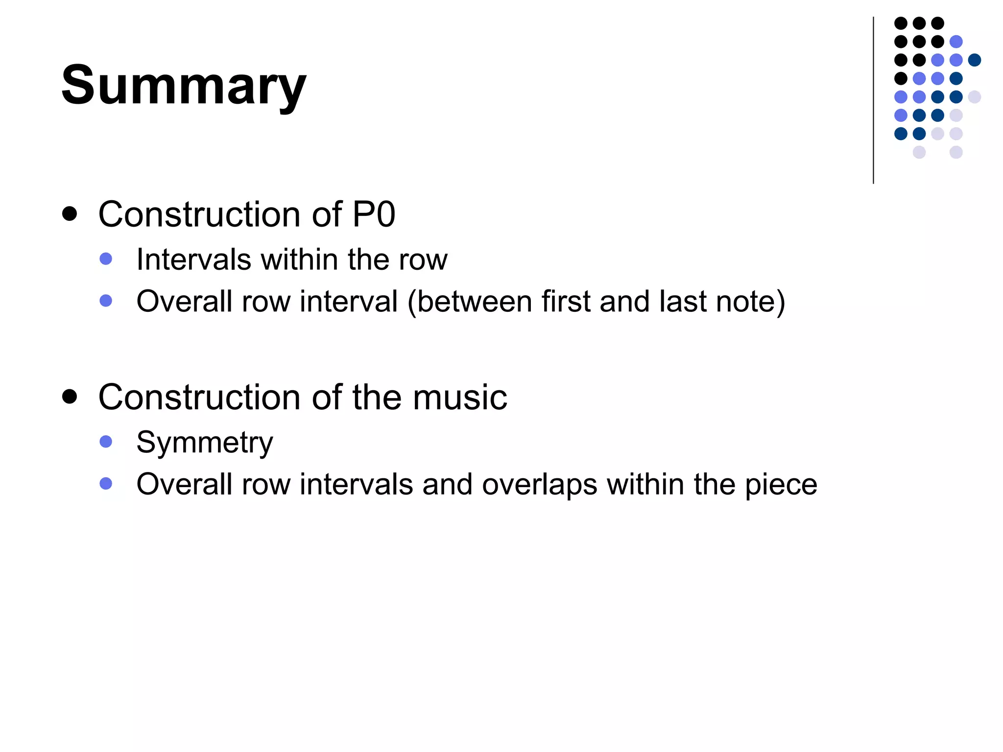 Twelve Tone Technique for Music Composition | PPT