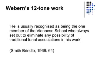 Twelve Tone Technique for Music Composition | PPT