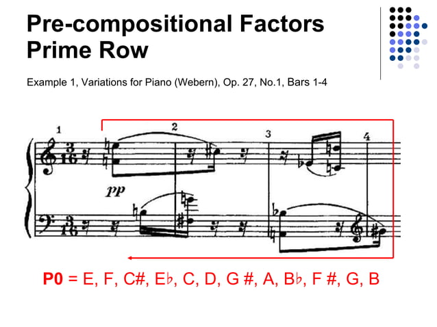 Twelve Tone Technique for Music Composition | PPT