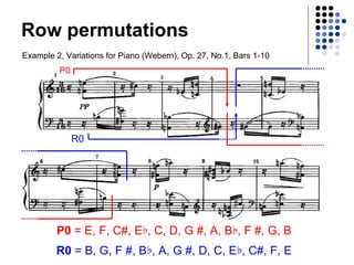 Twelve Tone Technique for Music Composition | PPT