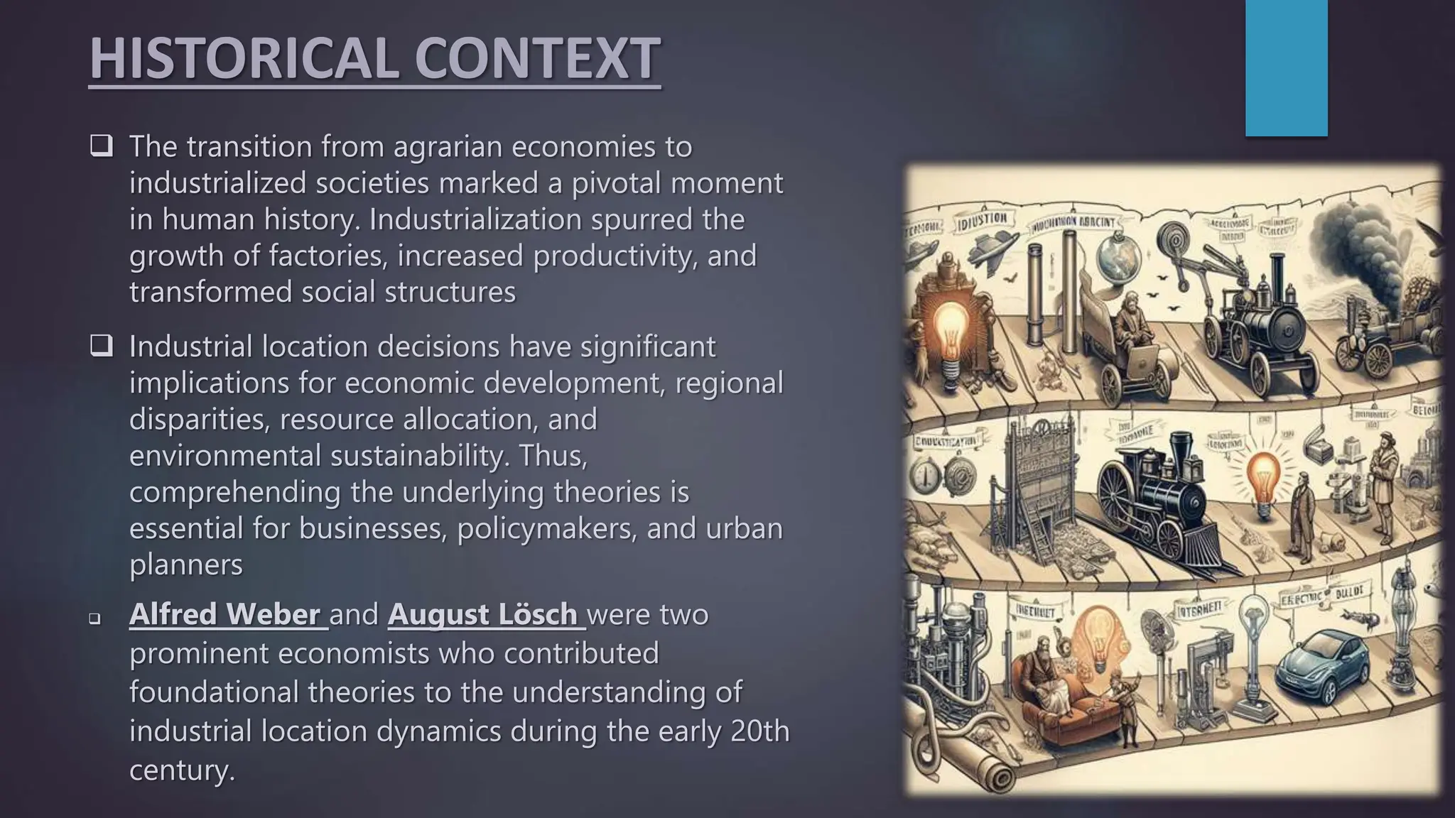 Alfred Weber's least cost theory on industrial location.pptx