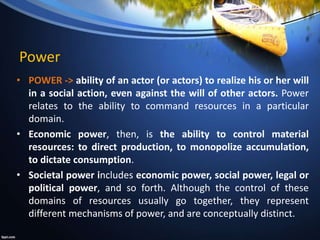 Max Weber's theory of social stratification | PPTX